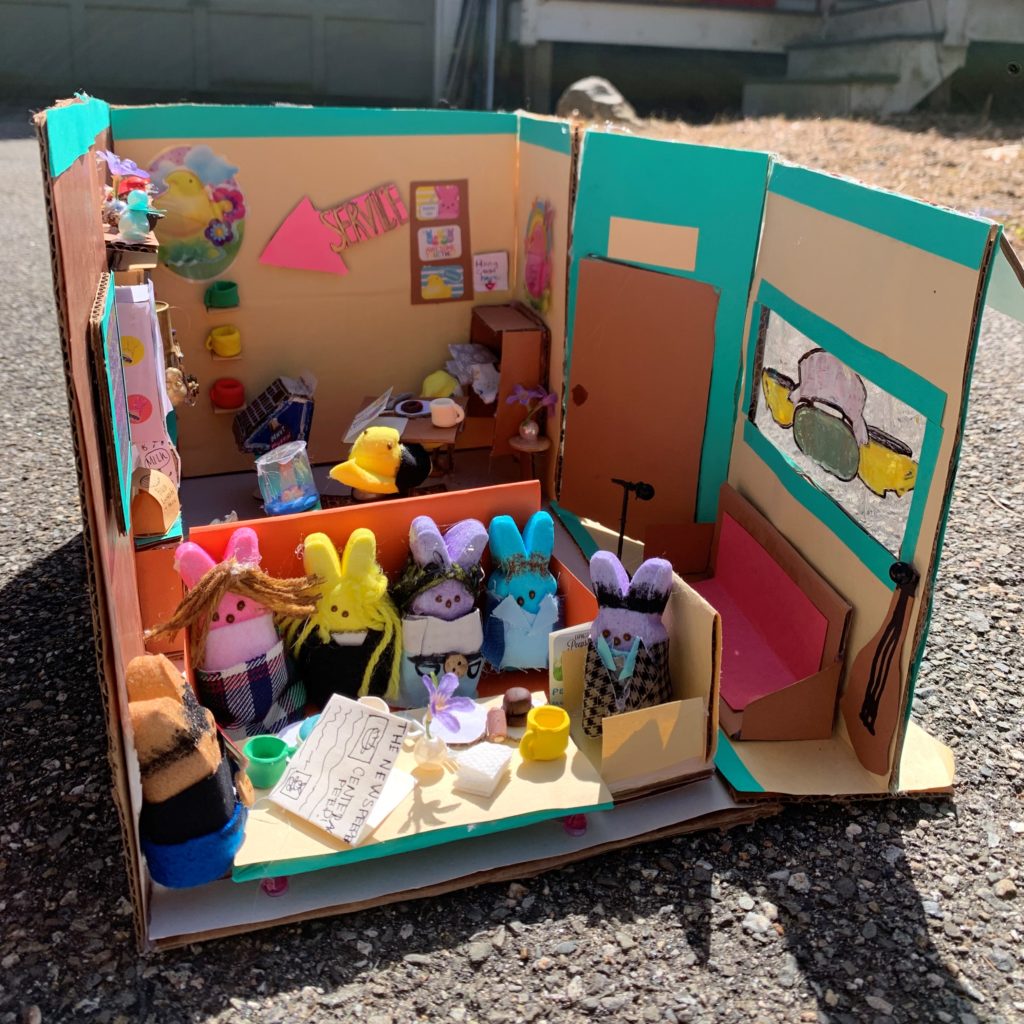 Peeps Diorama Winners - Bedford Free Public Library